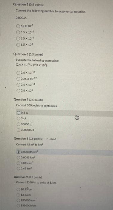 Solved Question 5 (0.5 points) Convert the following number | Chegg.com