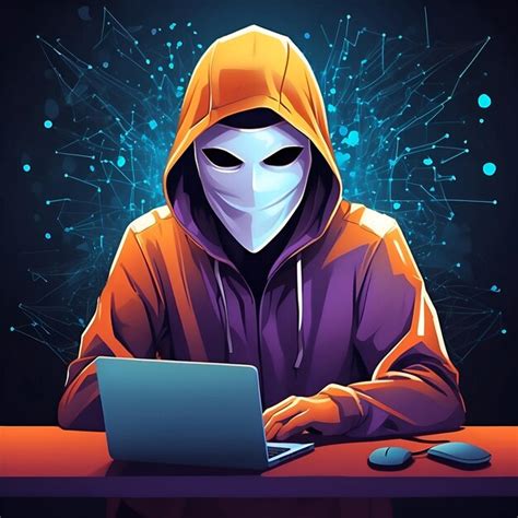 Premium Photo Hacker Illustration Cyber Security Concept Hacking Attack Graphic Digital Crime