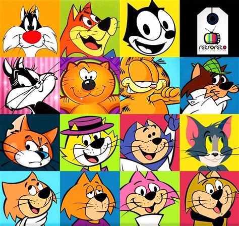 Old School Cartoon Characters Cartoon Characters That Are Cats