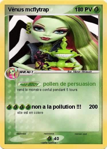Pokémon Venus Mcflytrap 7 7 Pollen De Persuasion Ma Carte Pokémon