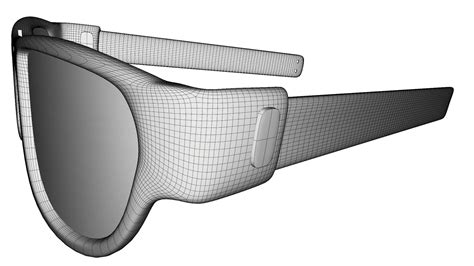 Foldable Sunglasses 3d Model By Blenduffo