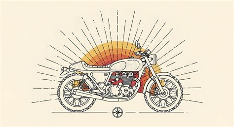 Compass Motorcycle Stock Illustrations 485 Compass Motorcycle Stock