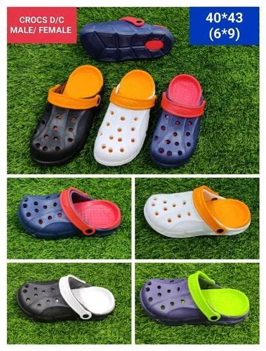 Rubber Gender Unisex Plain Corcs Slippers Slip On Clogs At ₹ 250 Pair