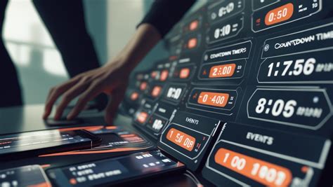 how to schedule countdown timers seamlessly for modern events