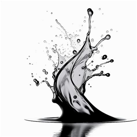 Premium Ai Image Splash Of Chocolate Or Cocoa Ai Generated