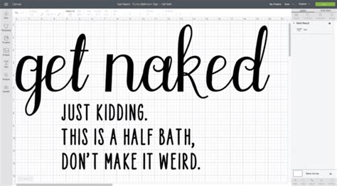 Funny Half Bathroom Sign Tutorial The Crafty Blog Stalker