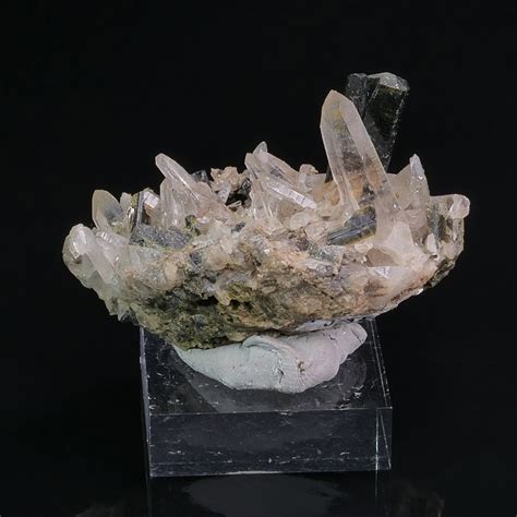 Hubnerite And Quartz Pasto Bueno Pampas Pallasca Ancash Peru Sz