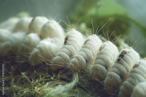 Silk Cocoon The Commercially Bred Caterpillar Of The Domesticated
