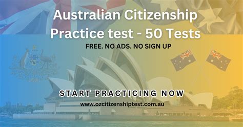 Australian Citizenship Free Practice Tests 2026 Edition