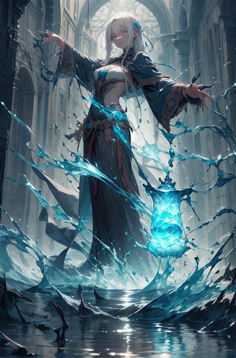 Anime Water Mage Anime Water Mage