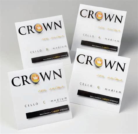 New Crown Cello Strings By Larsen
