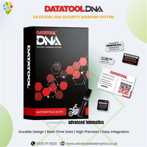 Datatool Dna Security Marking System Advanced Telematics