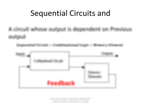 SOLUTION Sequential Circuit In Detail Studypool