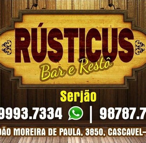 Rusticus Bar E Resto Cascavel Ce