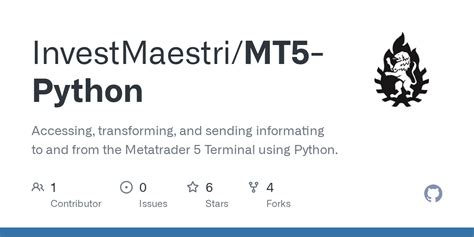 Github Investmaestrimt5 Python Accessing Transforming And Sending Informating To And From