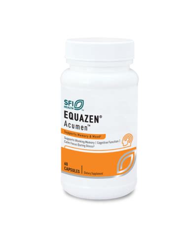 Equazen® Acumen™ 60 Capsules Sfi Health
