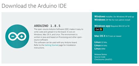 Download Install The Arduino IDE Software From Here Arduino Cc En Main Software