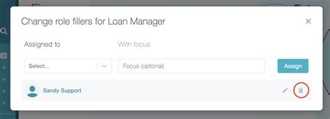 How Do I Assign Someone To A Role With Or Without A Focus