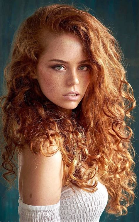 Red Hair Freckles And Curves