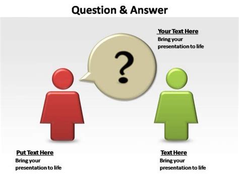 PowerPoint Slides Marketing Question And Answer Ppt Design