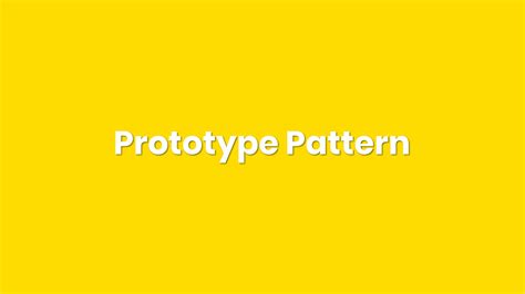 Prototype Design Pattern The Prototype Design Pattern Is A By Anubhav Gupta Medium