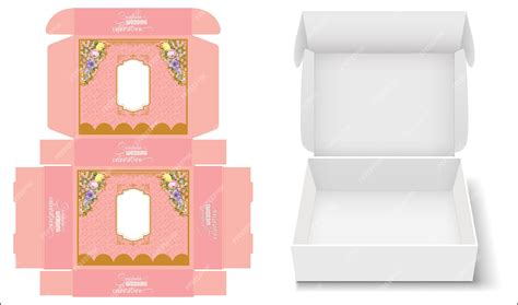 Caja De Dulces Vector Premium