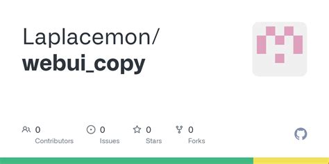 Github Laplacemonwebuicopy