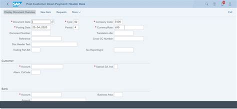 Post Customer Down Payment Gui To Fiori App Sap Community