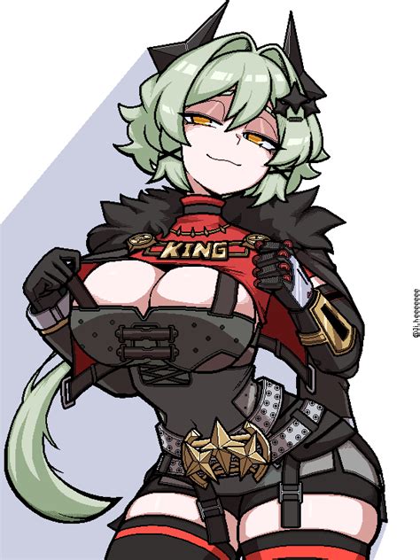 Ji Heeeeeee Caesar King Zenless Zone Zero Zenless Zone Zero Commentary Request 1girl