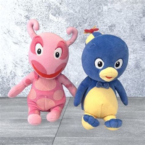 Backyardigans Ty Plush Uniqua And Pablo 2005 Doll Set 4694638460