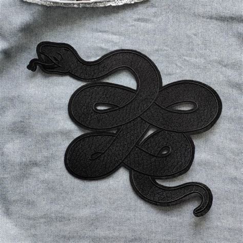 Black Mamba Patch Etsy