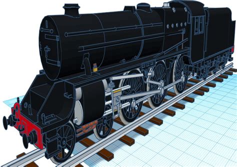 Lms Black Five 3d Model