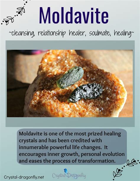 Information About The Metaphysical Properties Of Moldavite Crystals