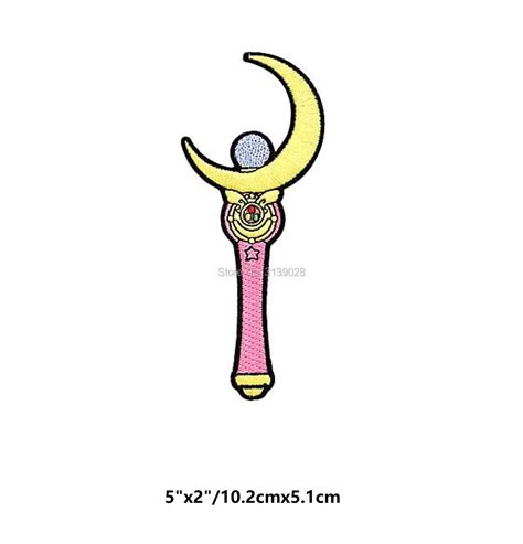 Sailor Moon Moon Stick Cartoon Patches Clothes TV MOVIE FILM Japan