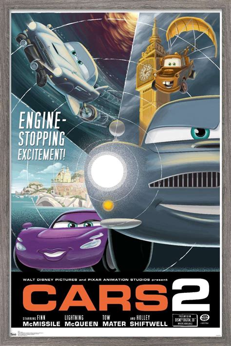 Cars 2 The Movie Poster