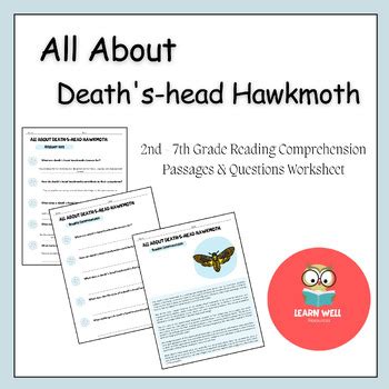 All About Deaths Head Hawkmoth Reading Comprehension Passages