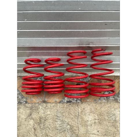 Jual Lowering Kit Coil Spring Per Custom Depan Belakang Toyota Avanza