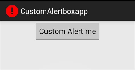 Custom Alert Box Or Custom Dialog Box