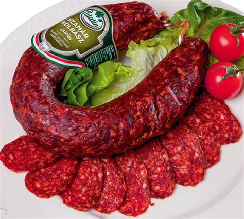 Palatin Szamár Kolbász 400g Ostra Węgierska Kiełbasa Z Osła 70