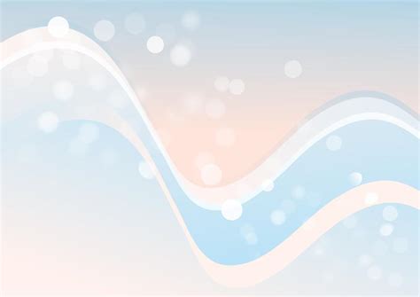 Abstract Wavy Light Color Gradient Background