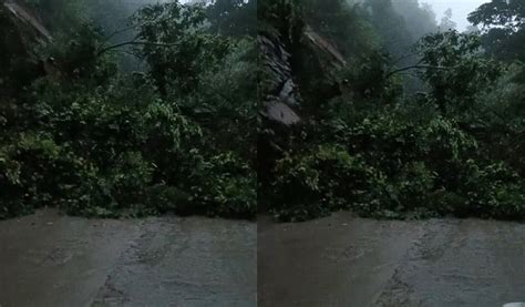 Landslide At Sonapur Halts Traffic On Nh 06