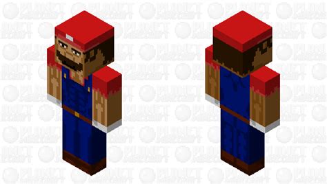 Buff Mario Minecraft Skin
