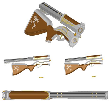 Caitlyn Folding Rifle Season 1 Prop Arcane Cosplay By Collins Crea