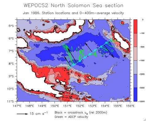 Historical Adcp Work In The Solomon Sea