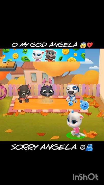 🥺🥀angela New Sad Story Video My Talking Tom Friends Youtube