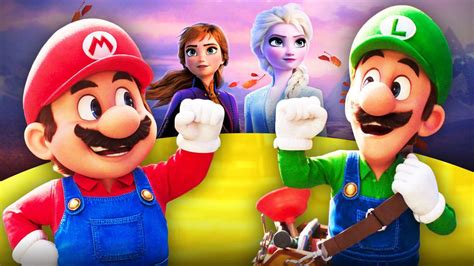 Super Mario Bros Movie Just Broke Frozen 2s Major Box Office Record