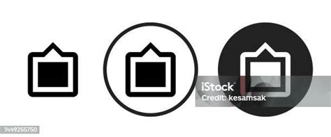 Filter Frames Icon Web Icon Set Mobile Icon Set Stock Illustration