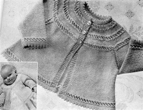 Stitch By Stitch Knit Your Own Matinee Jacket With These Free Patterns