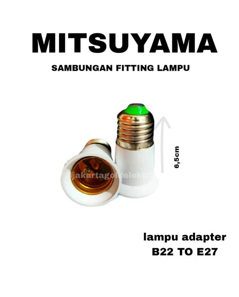 Fitting Lampu Fitting Sambungan Lampu Downlight Sambungan Fitting E27 6 5 Cm Lazada
