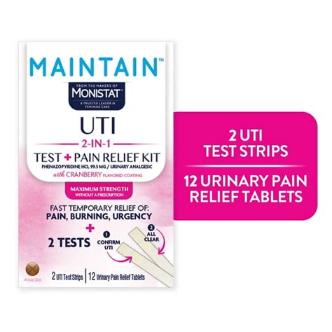 Uqora Uti Emergency Kit Comes With 2 Urinary Tract Infection Test